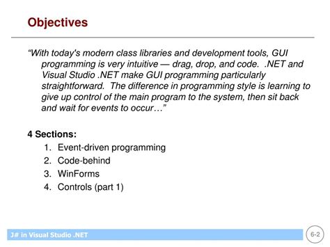 Ppt Lecture 6 Introduction To Graphical User Interfaces Guis