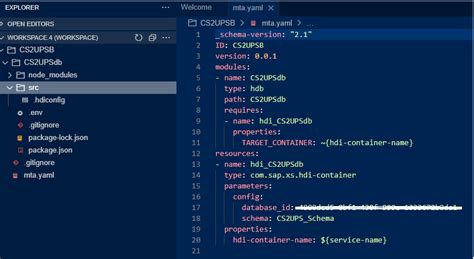 Cross Hdi Container Access Using User Provided Ser Sap Community
