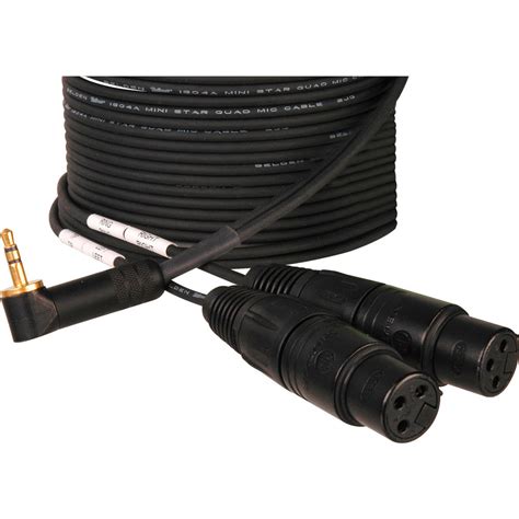 Sescom Cam2 2mic 3 5mm Trs Male To Dual Xlr Female Cam2 2mic 6