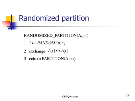 Ch 7 Quicksort Ming Te Chi Ppt Download