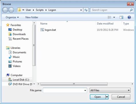 How Can I Use A Logon Script That Maps A Network Drive Or Link A Folder