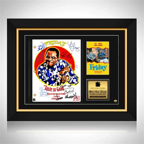 Friday Script Limited Signature Edition Custom Frame RARE T