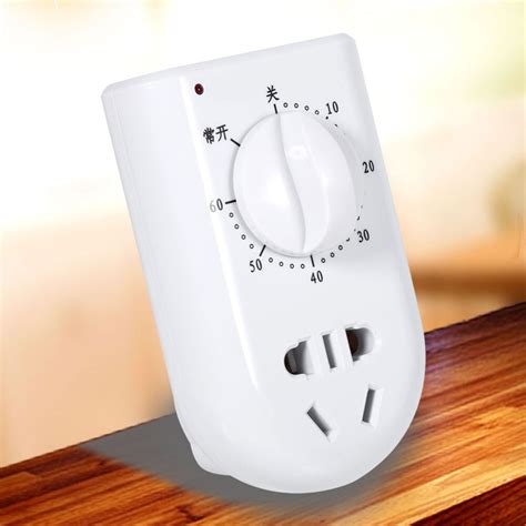 Ac 220v 10a 60min Countdown Control Timer Socket E Grandado