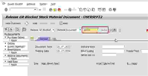 Blocked Stock In Sap