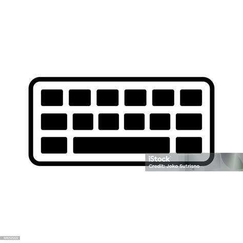 Keyboard Flat Style Vector Icon Stock Illustration Download Image Now Abstract Art Book