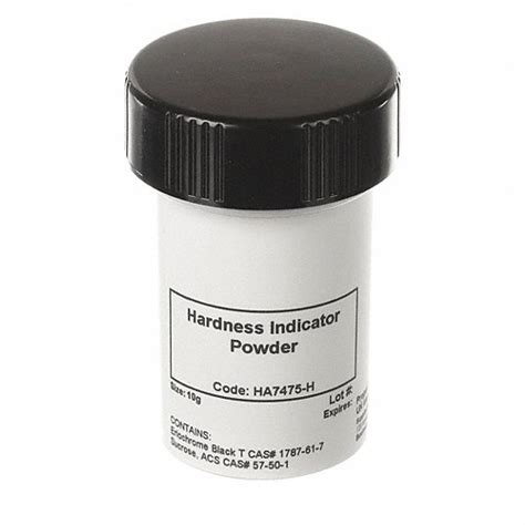 Hardness Indicator Powder10 G Grainger