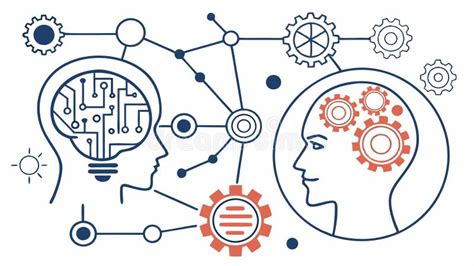 Brain Connection Mind Vector Cognitive Function Art Mental Process