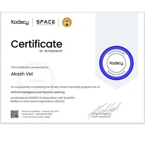 Aspiring Data Analyst Ai And Ml Enthusiast Completed A Virtual Internship Akash Vel