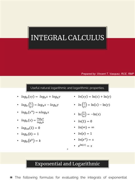 Exponential And Logarithmic Integration Pdf Discrete Mathematics Numbers Exponential And Logarithmic Integration Pdf Discrete Mathematics Numbers