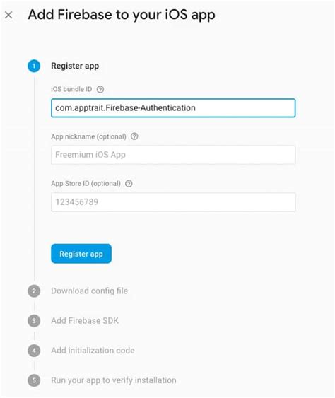 Firebase Authentication For Ios With Swift 4
