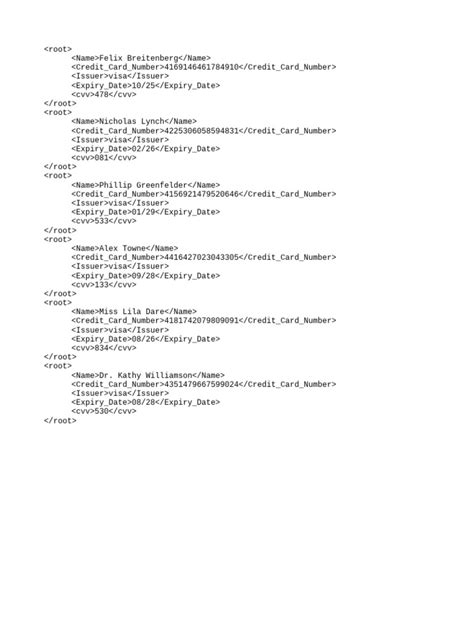 Akto Creditcardgenerator Xml Pdf