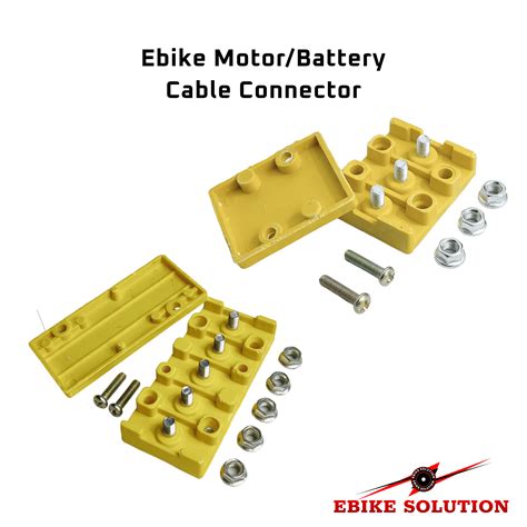Ebike Motor Cable Connector Block For Phase Wires 3 5 Pole High Curr Ebike Solution