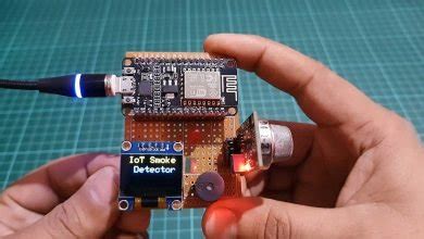 Iot Smoke Gas Detector Using Esp Blynk