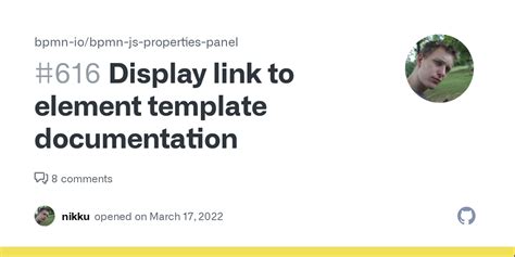 Display Link To Element Template Documentation Issue Bpmn Io Bpmn Js Properties Panel