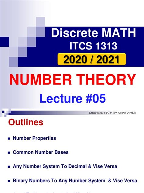Discrete Math Lecture 05 2020 Pdf Pdf Elementary Mathematics Mathematical Notation