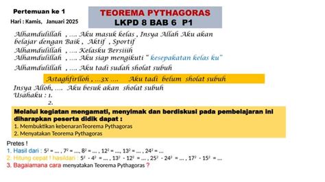 Ppt Teorema Pythagoras Pptx