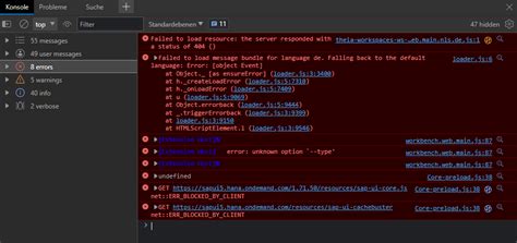Unable To Open Visual Editor In SAP BAS SAP Community