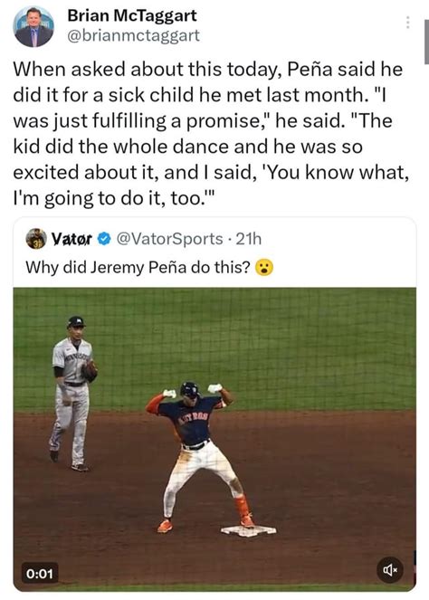 Class Act And Confirmed Good Guy Jeremy Pena Rastros