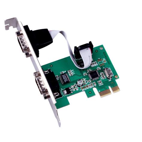 PCI E 2S PCI E Serial Port Card R232 Interface 9 Pin COM Expansion Card
