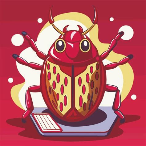 Technology Concept Flat Vector Style Illustration Featuring Debugging Design Elements Premium