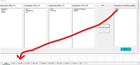 Afficher Feuille Depuis Valeur Comboboxlistbox