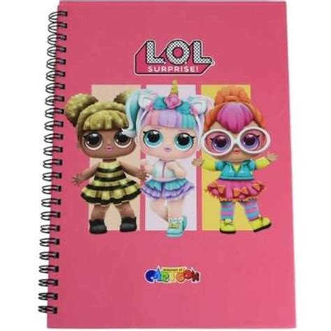 Cartoon Spiral Notebook Lol Surprise Price In Bahrain Buy Cartoon