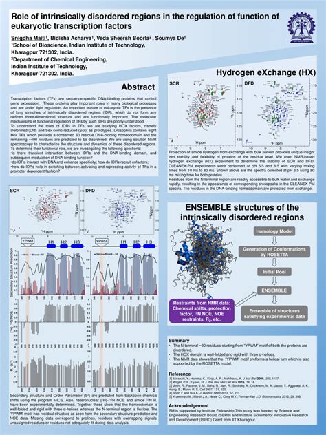 Pdf Role Of Intrinsically Disordered Regions In The Regulation Of