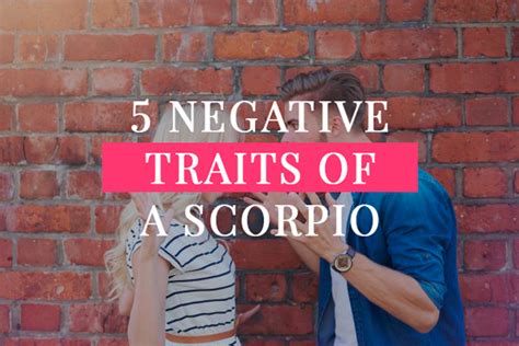 Scorpio Bad Traits My Zodiac Lover