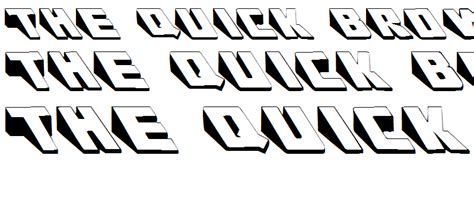 Font Chữ 3d Nổi Bật