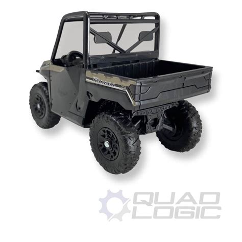 Mini Polaris Ranger Xp 1000 1 18 Scale Plastic Die Cast Replica Quad Logic