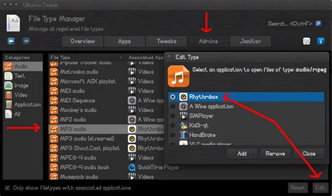 gimp how to set default program to open specific file type ask ubuntu