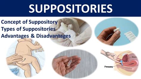 Suppositories Types Advantages And Disadvantages Youtube
