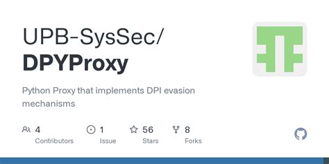Github Upb Syssec Dpyproxy Python Proxy That Implements Dpi Evasion Mechanisms