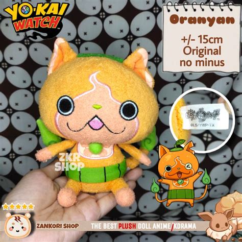 ตกตาอนเมะ YO KAI WATCH ORIGINAL BANPRESTO USA pyon Jibanyan Buchinyan YOKAI WATCH