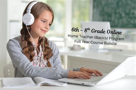 Homeschool Basics Middle School 6 8 Grades Middle School Full Year