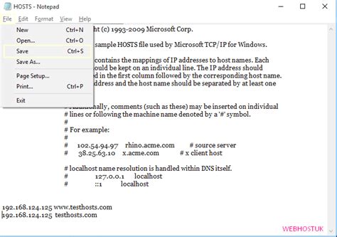 How To Modify Hosts File On Server