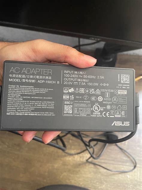 Asus Laptop Charger W Computers Tech Parts Accessories Chargers On Carousell