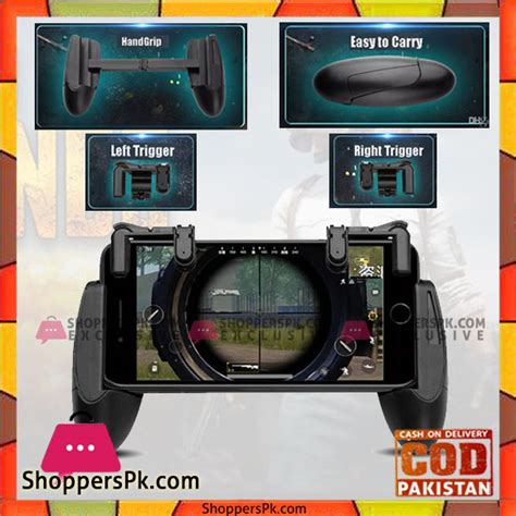 PUBG Mobile Game Controller Shooter Trigger Fire Button Hand Shank Hand Grip In Pakistan