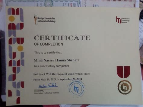 Mina Nasser On Linkedin Iti Iticareer Python Pythonprogramming