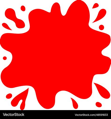 Red Splash Spot Blood Stain Blob Royalty Free Vector Image Red Splash Spot Blood Stain Blob Royalty Free Vector Image