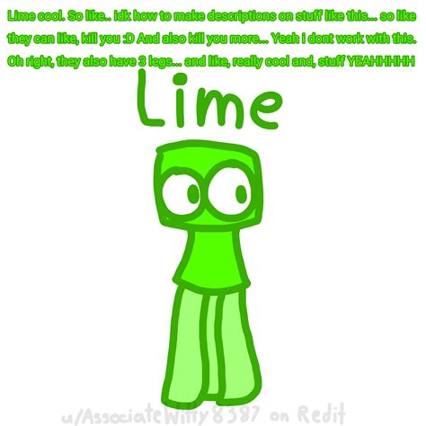 Lime R Rainbowfriends