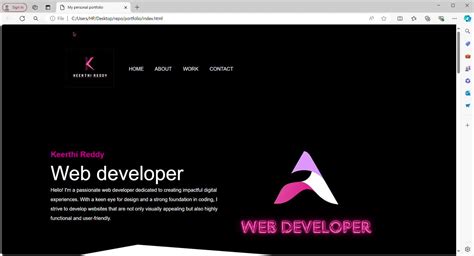 Katta Keerthi Reddy On Linkedin Codsoft Internship Webdevelopment