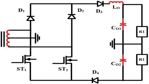 Semi Active Rectifier With Bipolar Outputs Download Scientific Diagram