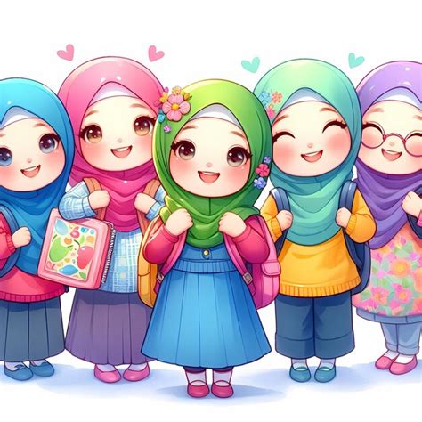 Diverse Cute Muslim Girls Images Free Download On Freepik