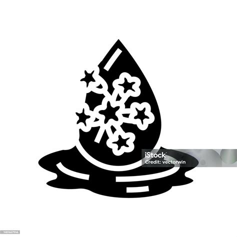 카놀라유 액체 노란색 글리프 아이콘 벡터 일러스트 레이 션 기체 물리 구조에 대한 스톡 벡터 아트 및 기타 이미지 기체 물리 구조 기포 꿀 Istock