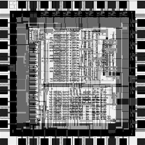 DSP Core Chip Layout Download Scientific Diagram