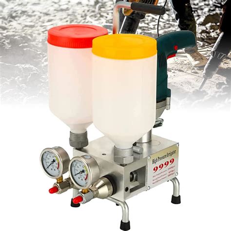 1100w Foundation Waterproofing Gouring Epoxy Injection Double Pump