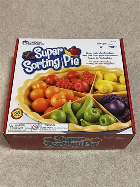 Learning Resources Super Sorting Pie £10 50 Picclick Uk