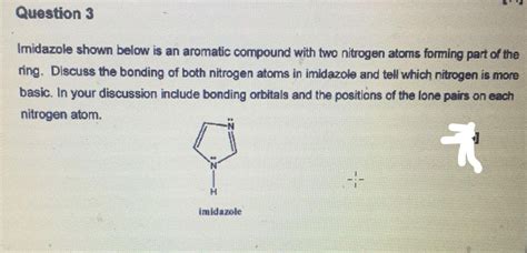 Answered Imidazole Shown Below Is An Aromatic… Bartleby