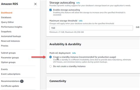 Best Practices For Converting A Single Az Amazon Rds Instance To A